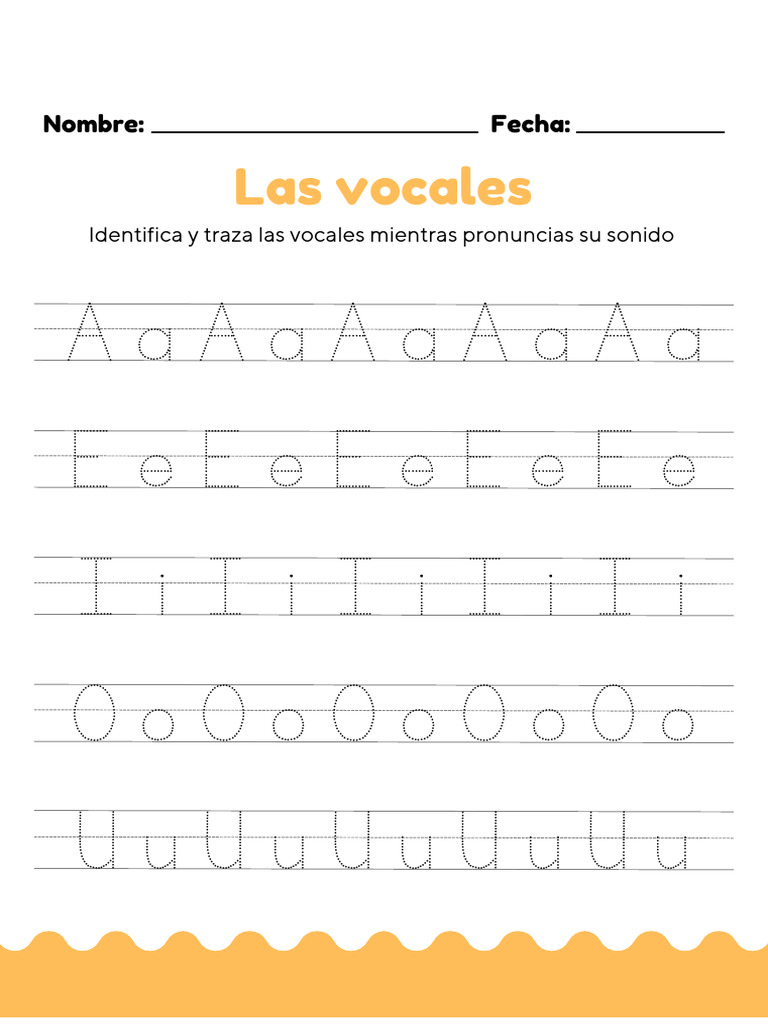 Colorea las Vocales | PDF