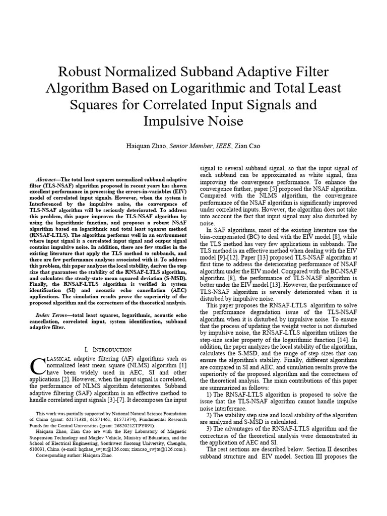Robust_Normalized_Subband_Adaptive_Filter_Algorithm_Based_on_Logarithmic_and_Total_Least_Squares ...
