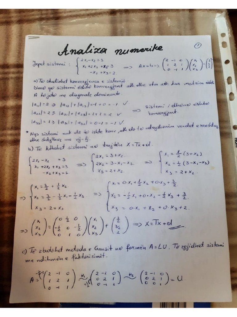 Analiza Numerike | PDF