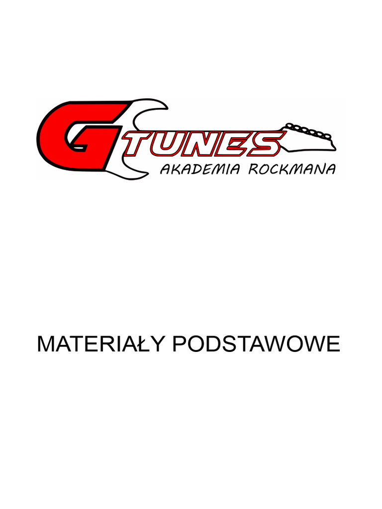 GTunes Podstawy Nowe | PDF