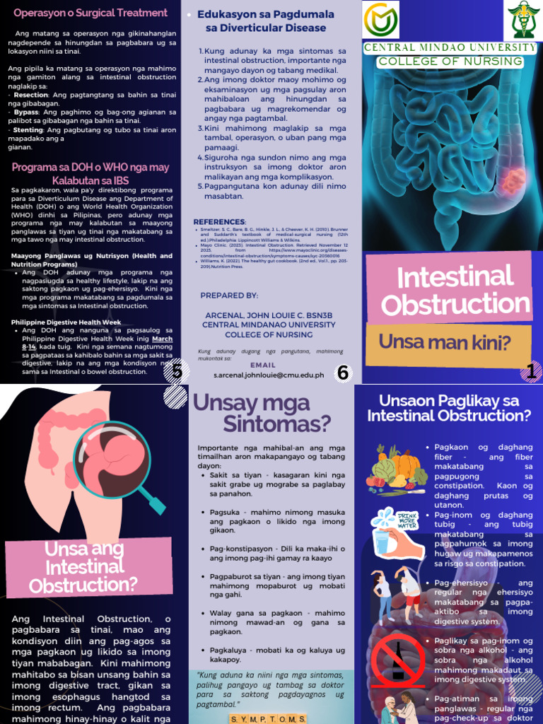 Arcenal - Intestinal Obstruction - Pem | PDF
