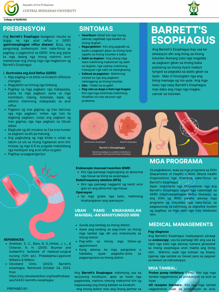 Arcenal - Barrett's Esophagus - Pem | PDF