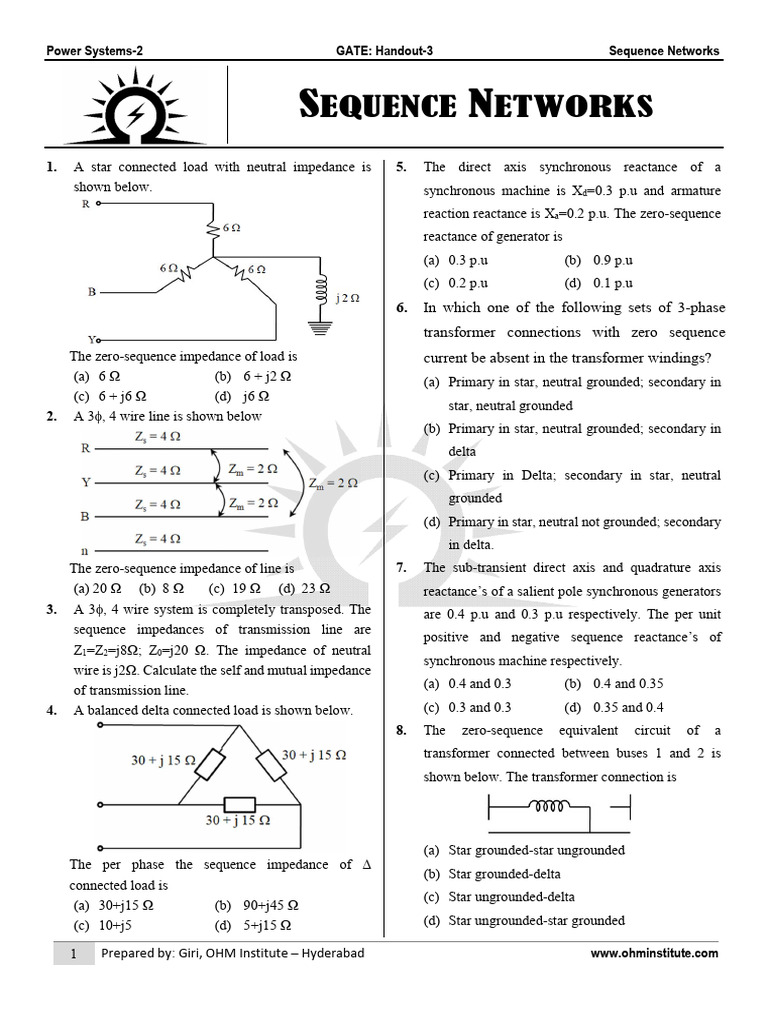NETWORKS | PDF | Electrical Impedance | Transformer