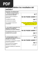 Escala PEDro: Guía y Traducción en Español | PDF | Estadísticas ...