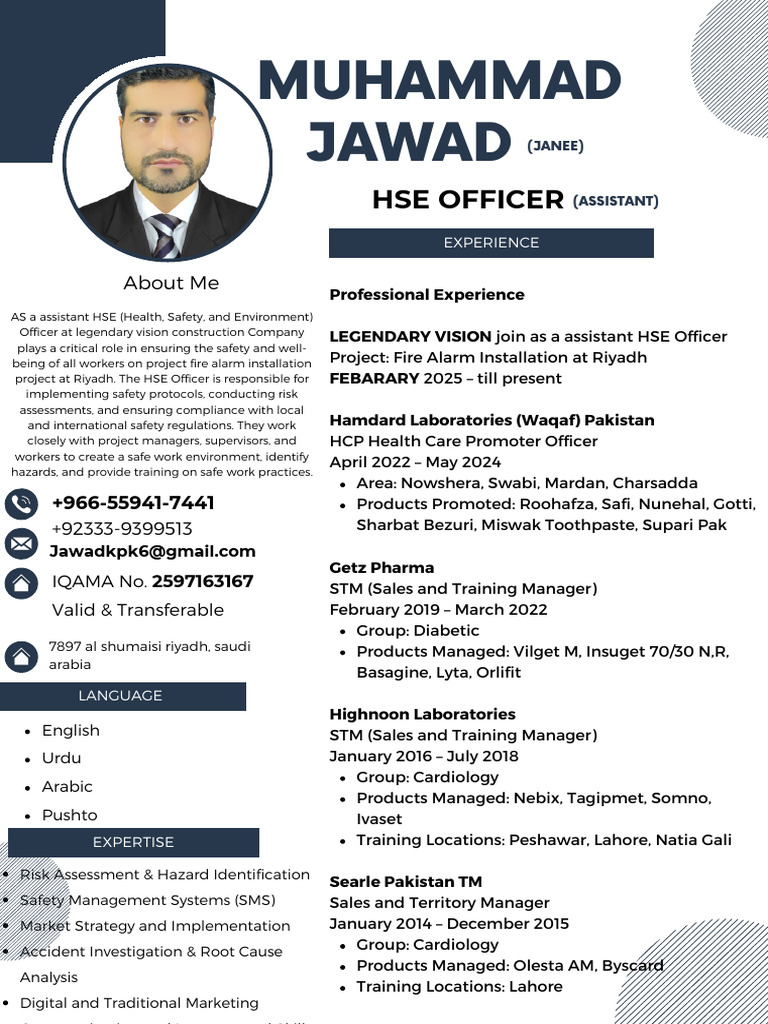 13 CV Muhammad Jawad All Documents | PDF | Khyber Pakhtunkhwa