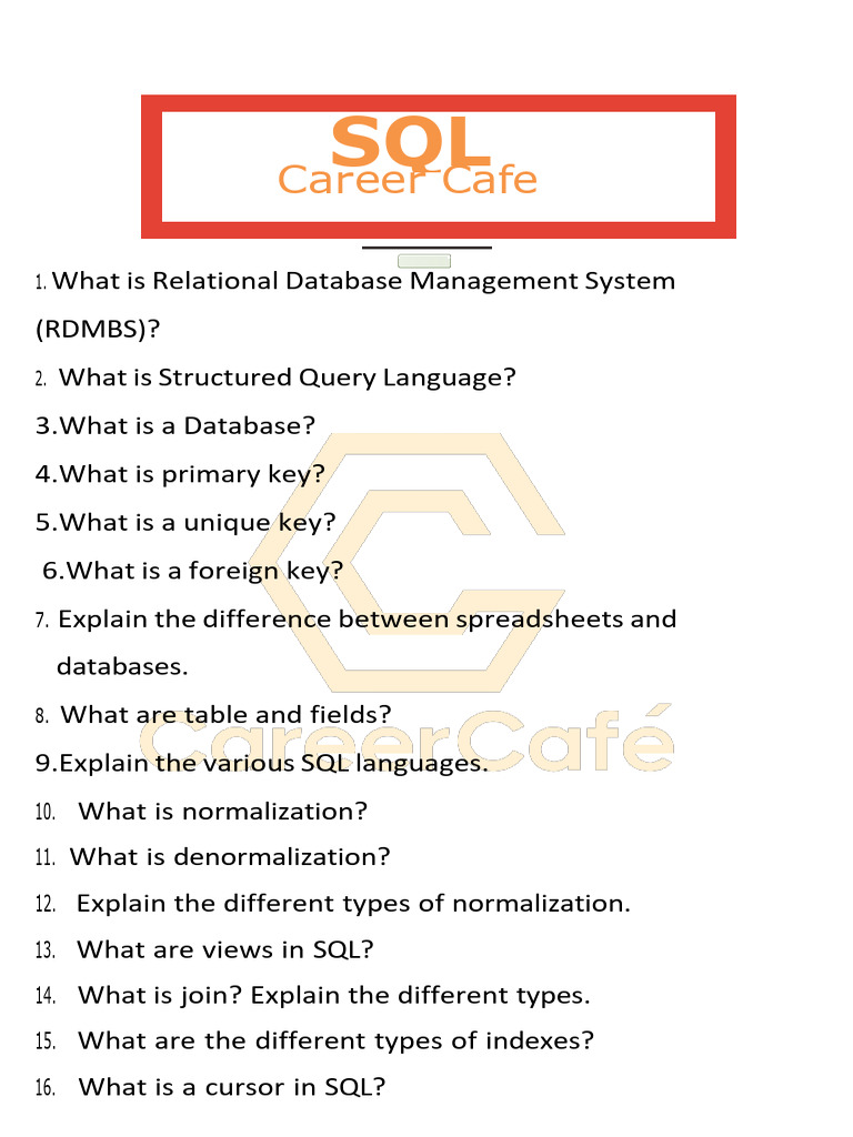 SQL Database Concepts and Queries Guide | PDF | Sql | Microsoft Sql Server