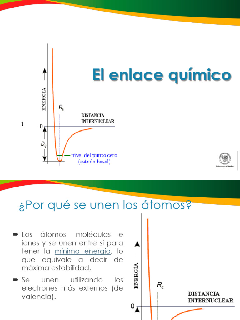 Fundamentos del Enlace Químico | PDF | Polaridad química | Enlace químico