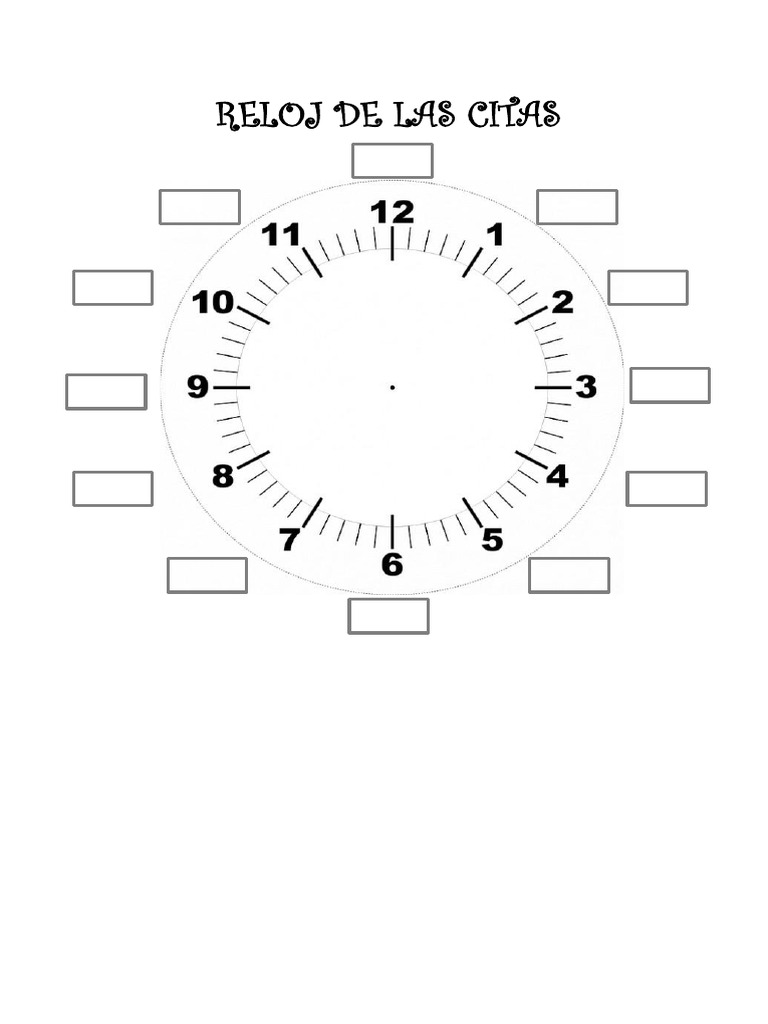 RELOJ-DE-LAS-CITAS - Josefina Barika | PDF
