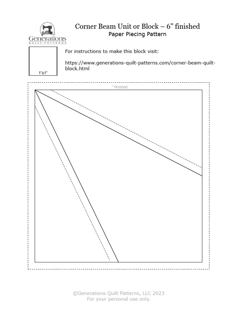 Corner Beam 6in | PDF