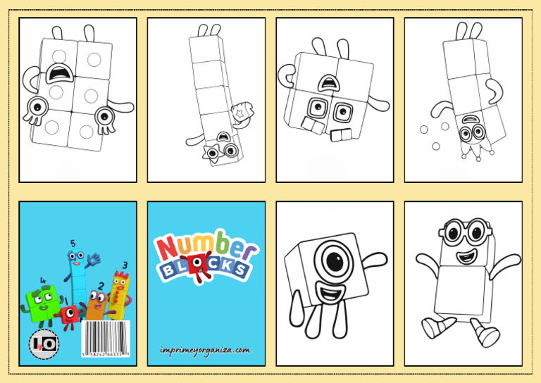 Libro Numberblocks | PDF
