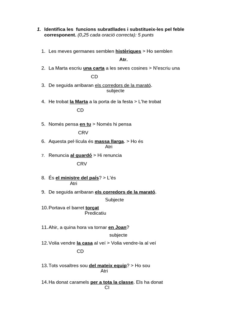 Examen + Solucionari | PDF