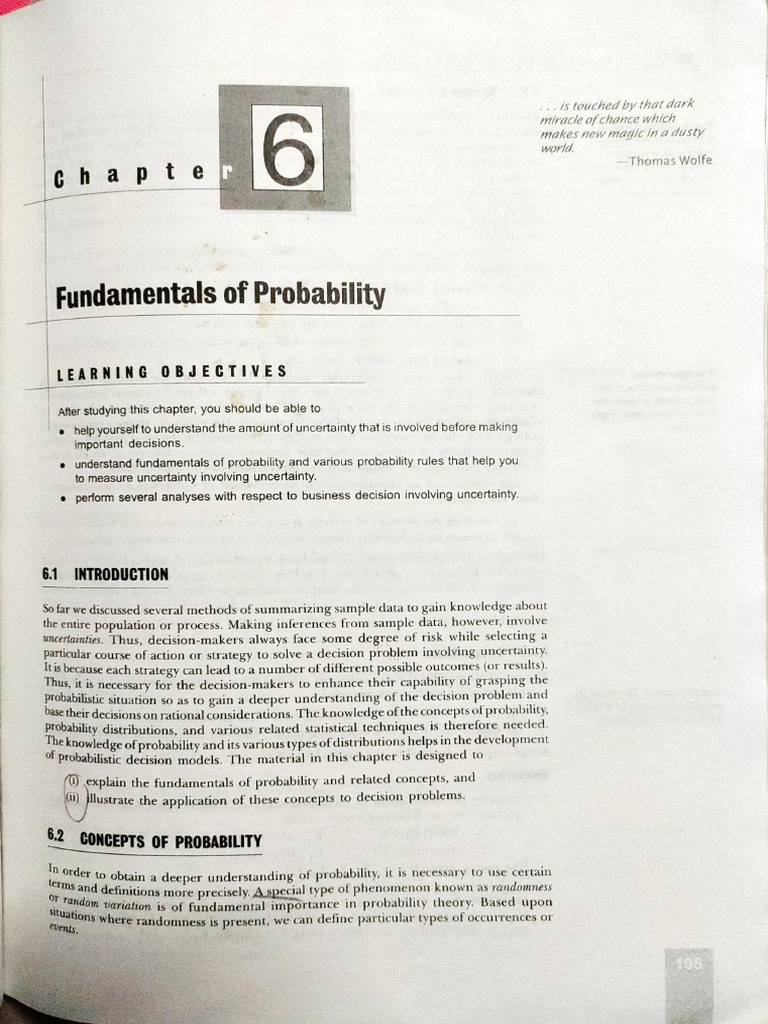 Fundamentals of Probability | PDF