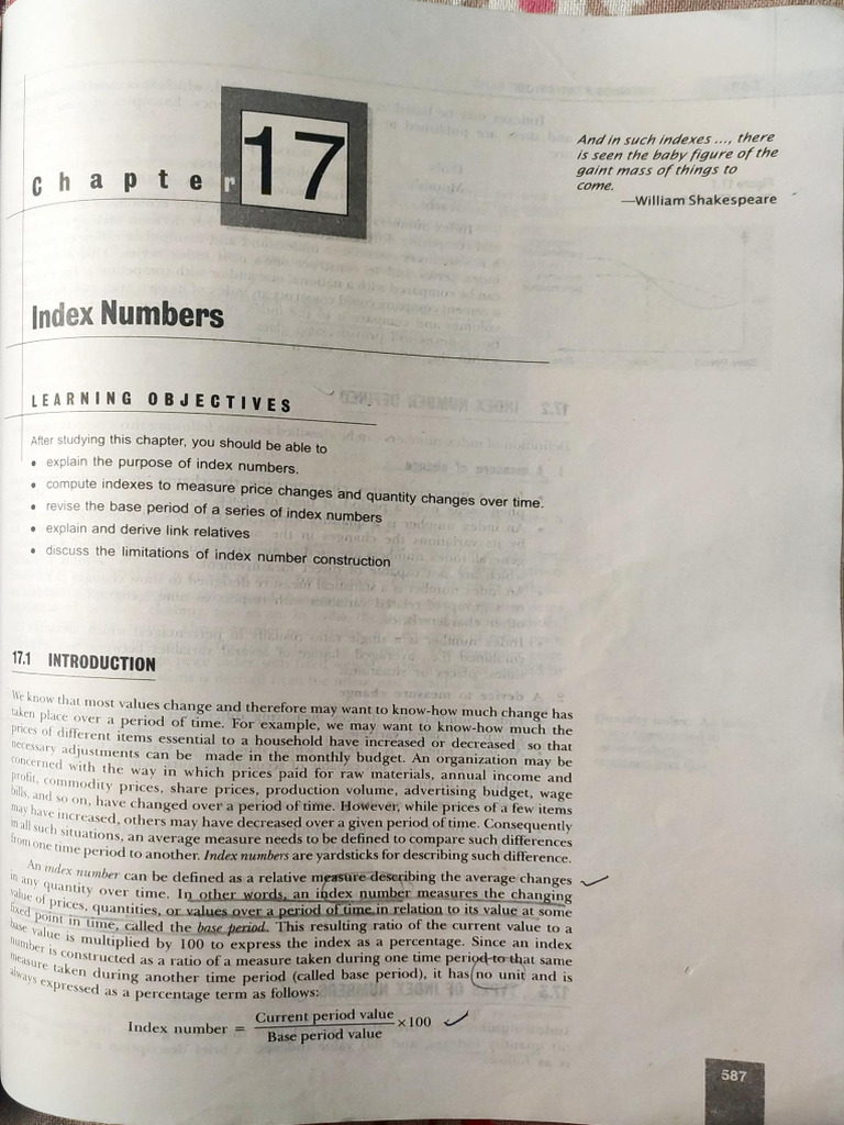 Index numbers | PDF