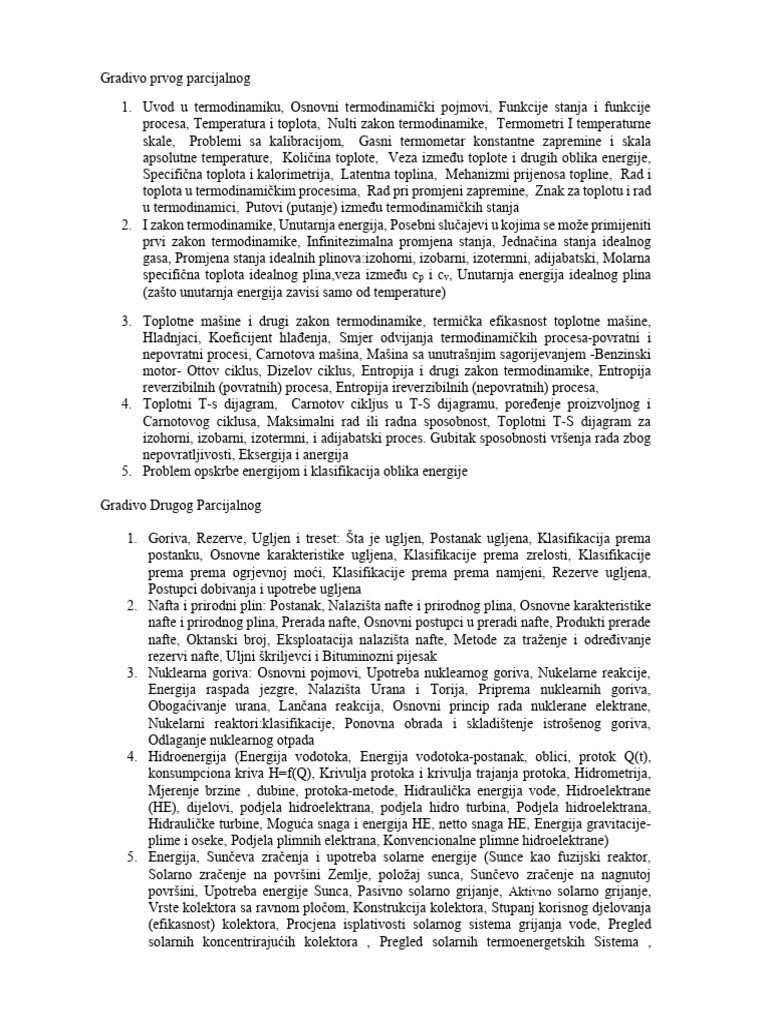 Lista Pitanja Akad. 2024 - 2025 | PDF