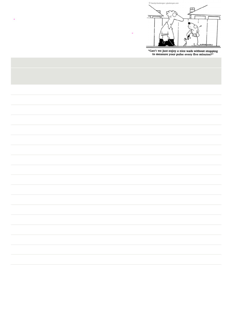 EW PH Calories Burned Exercise | PDF | Physical Fitness | Physical Exercise