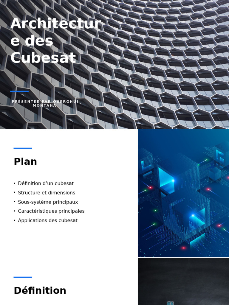 Architecture Des Cubesats | PDF | Recherche spatiale | Véhicule spatial