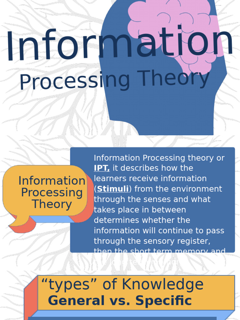Information Processing Theory PowerPoint | PDF | Memory | Information