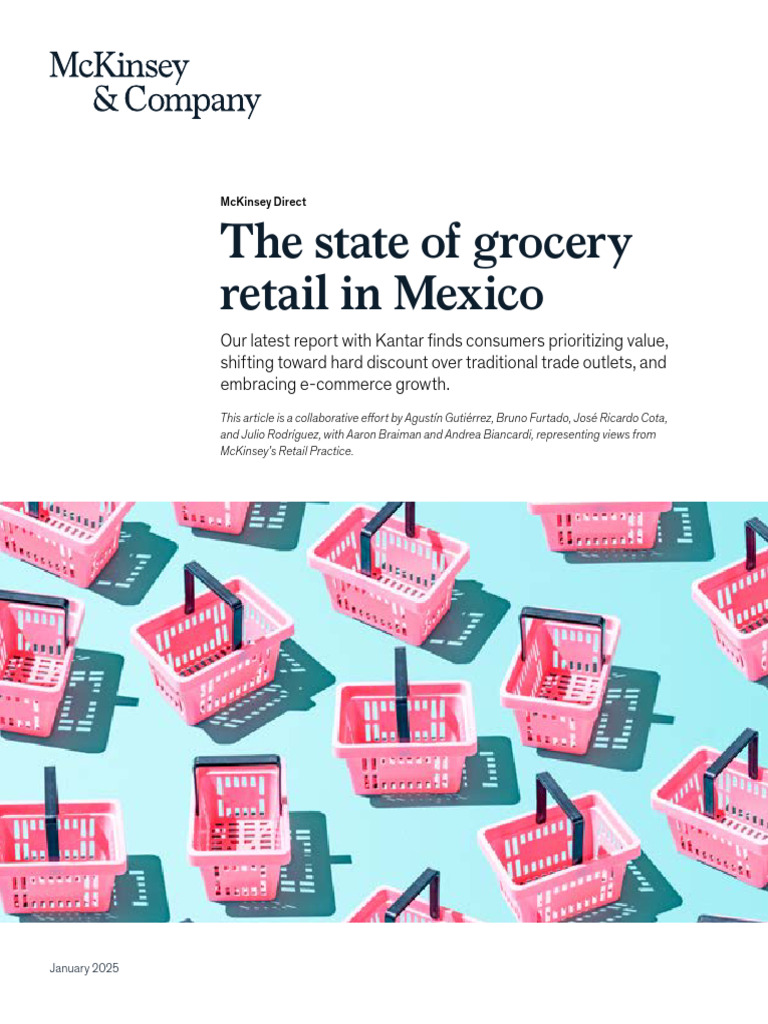 Trends in Mexico's Grocery Retail 2025 | PDF | Retail | Grocery Store