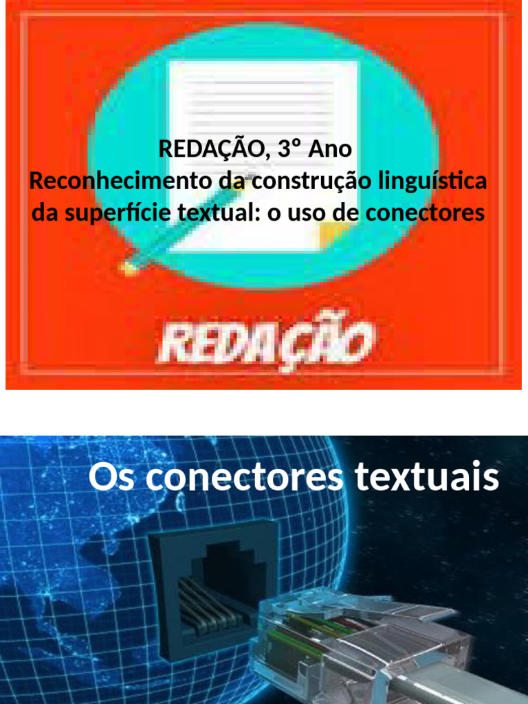 Conectores Textuais na Redação Escolar | PDF | Creative Commons | Pronome