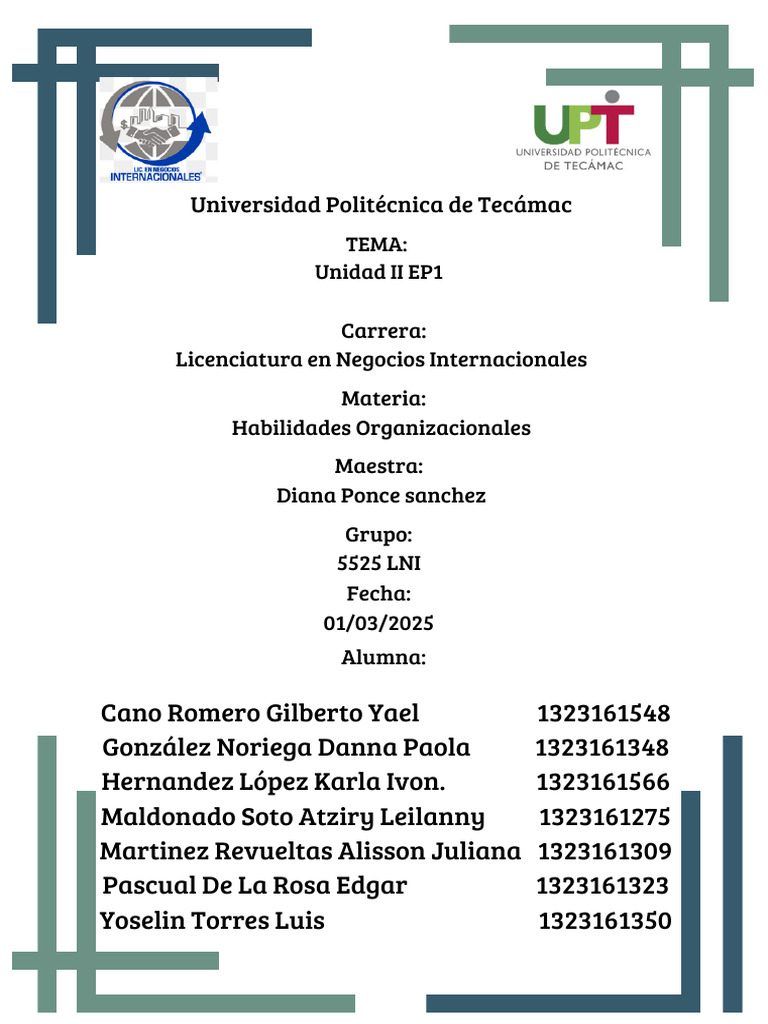 U2 Ep1 Mapa Conceptual | PDF