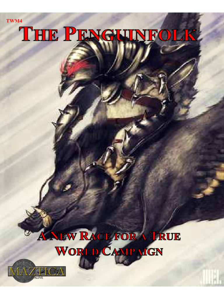 TWM4 - The Penguinfolk (5e) | PDF | Wizards Of The Coast | Dungeons ...