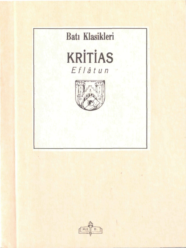 Platon Kritias MEB Yayınları | PDF