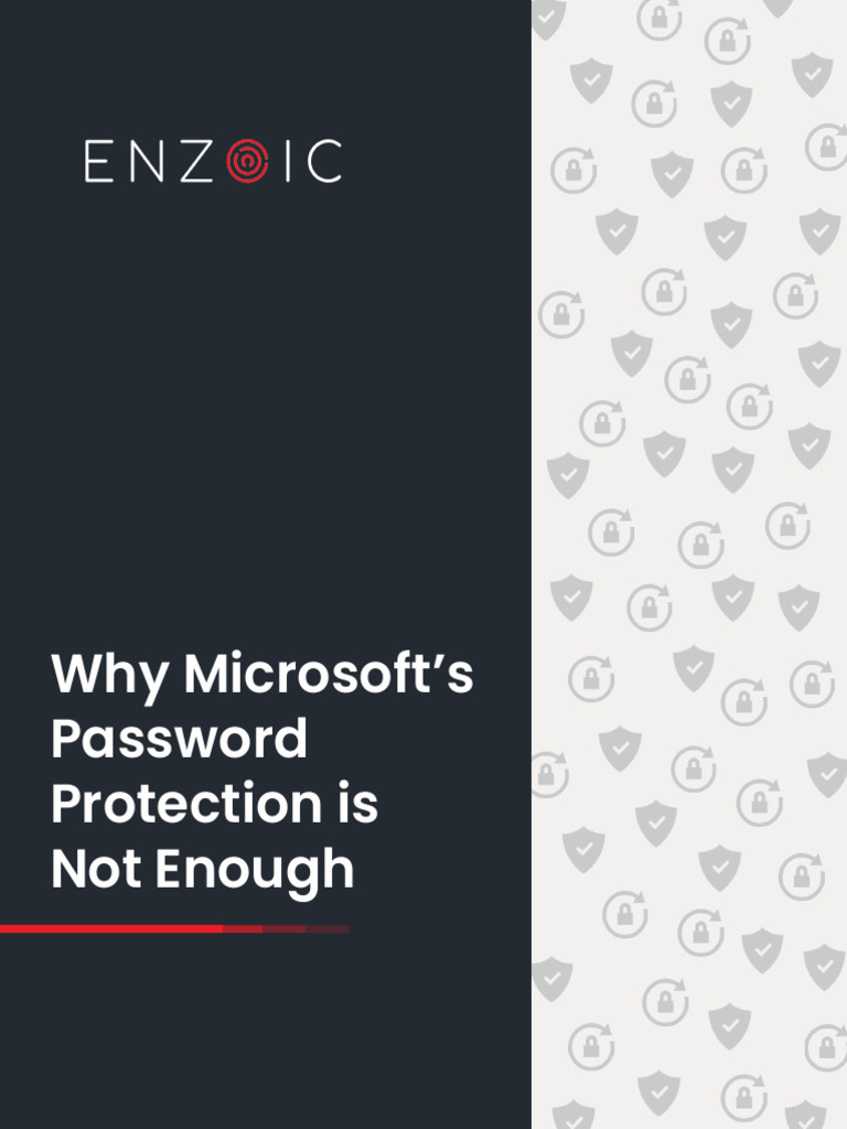MSFT is not enough | PDF | Password | Security