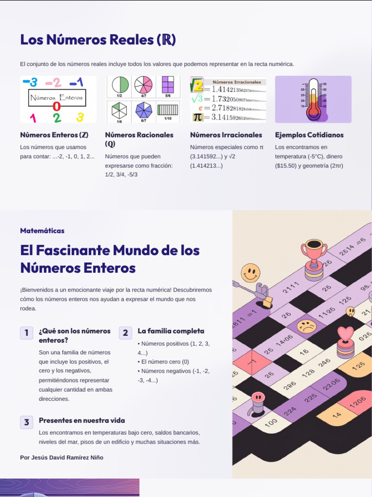 Los Numeros Reales | PDF | Entero | Números