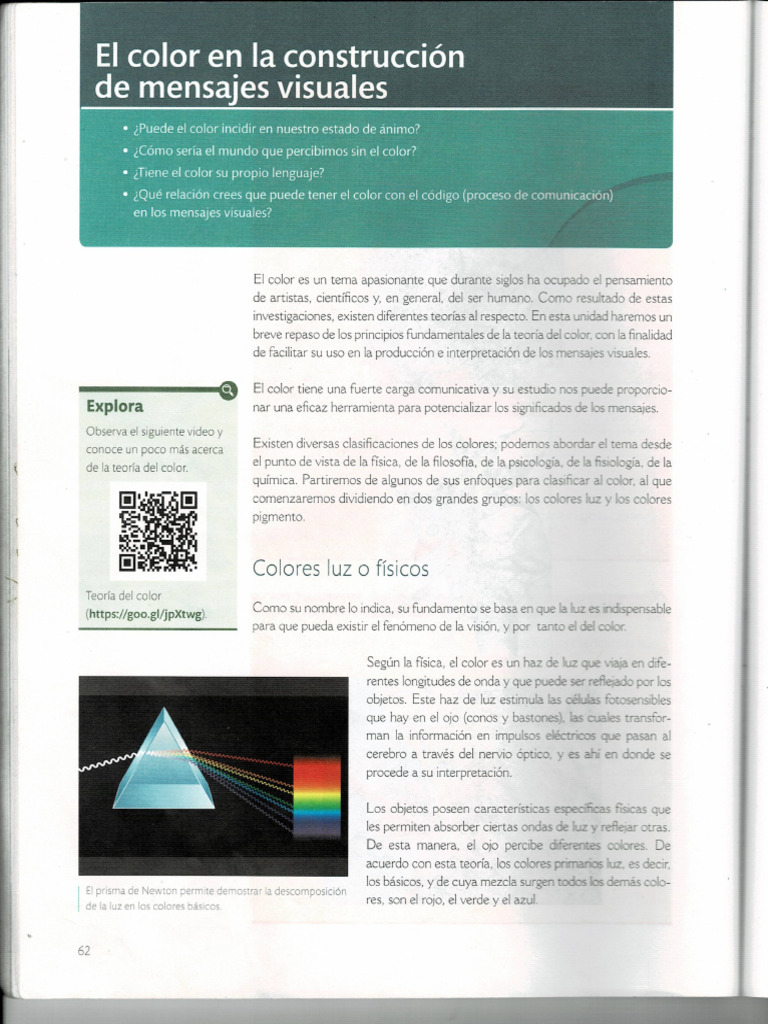 El Color en La Contrucción de Mensajes Visuales | PDF