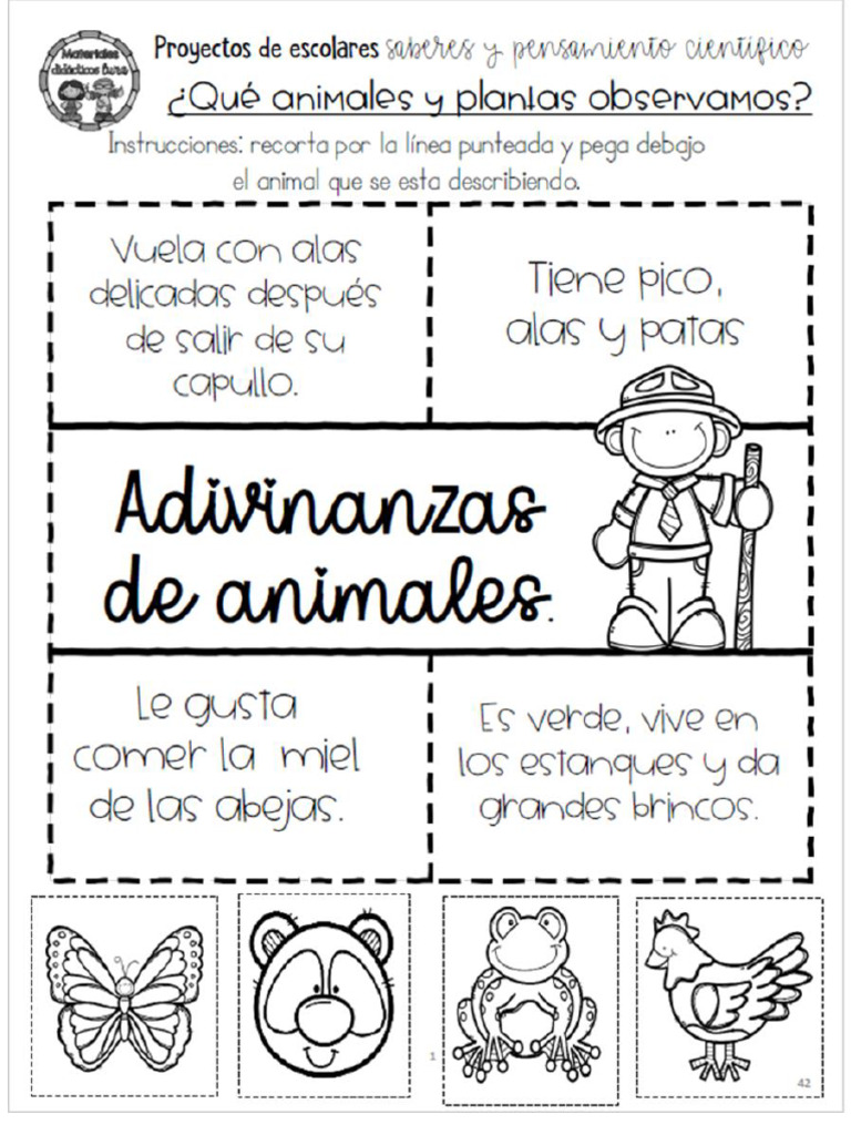 Adivinanzas de Animales | PDF
