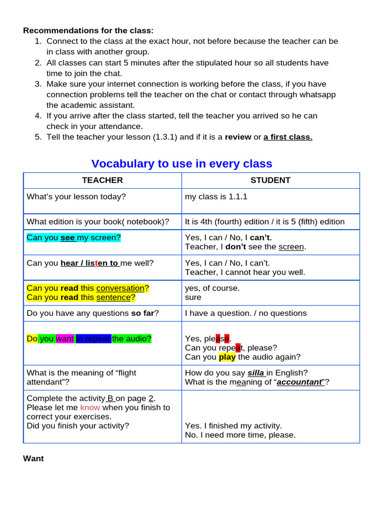 A1 novice vocabulary | PDF | Linguistic Typology | Human Communication