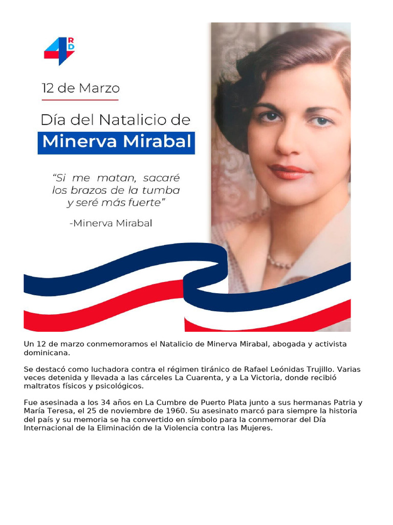 Minerva Mirabal | PDF