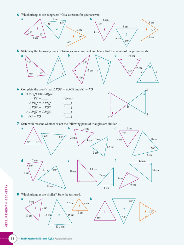 Oxford Insight Mathematics 10 5 25 3 AC For NSW Student Book Obook John ...
