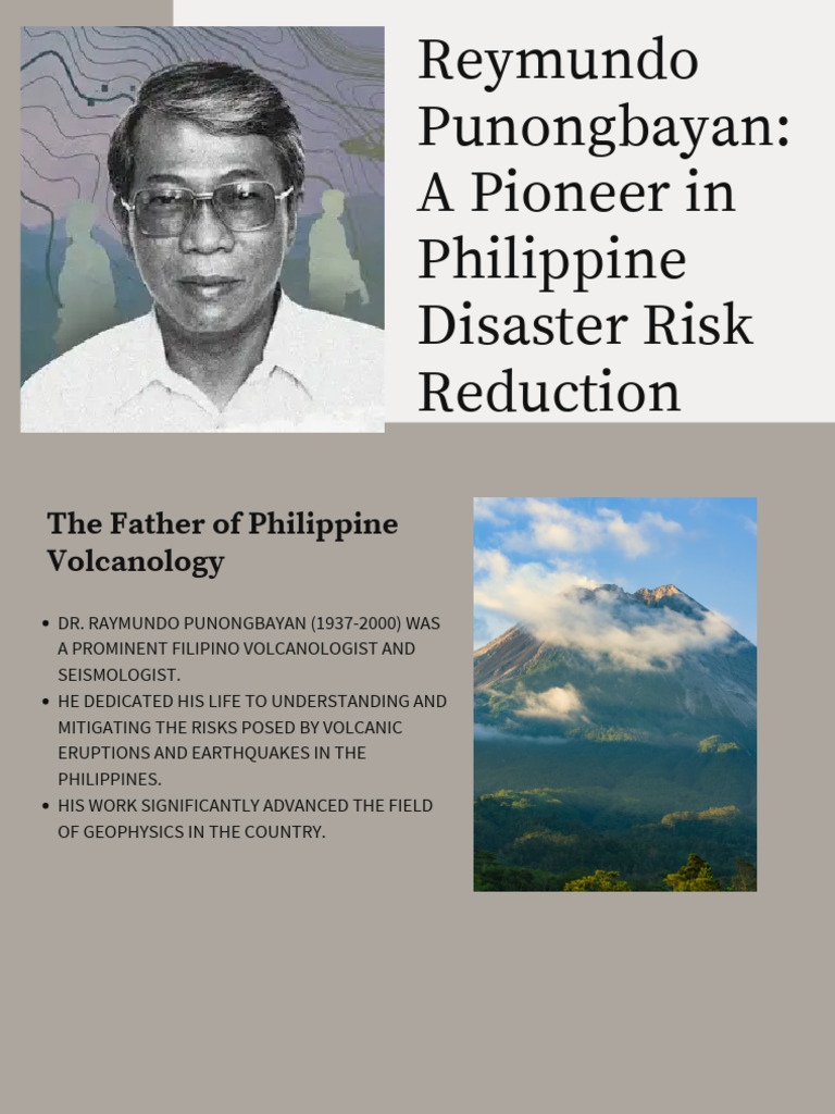 Gbayan A Pioneer in Philippine Disaster Risk Reduction 1 | PDF ...