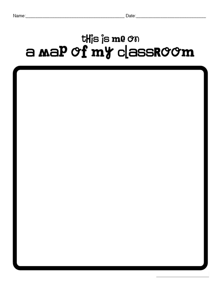 Classroom Map Activity | PDF