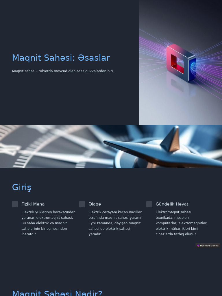 Maqnit-Sahesi-Esaslar | PDF