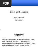 Snow Drift Load Calculator Guide | PDF