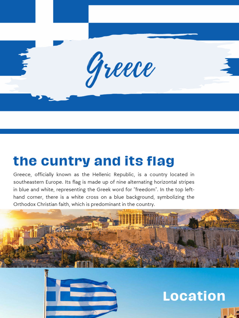 Green and White Modern Travel Presentation | PDF | Greece | Greeks