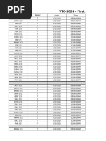 NWU 2025 Exam Timetable Overview | PDF