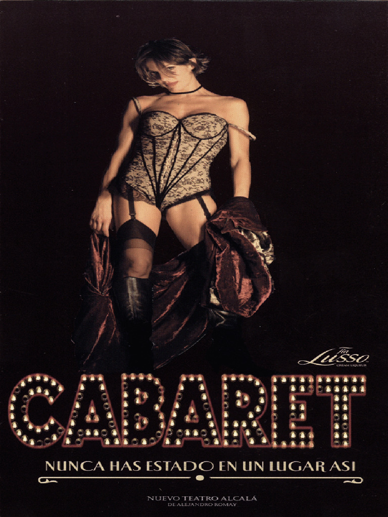 Cabaret Programa de Mano | PDF