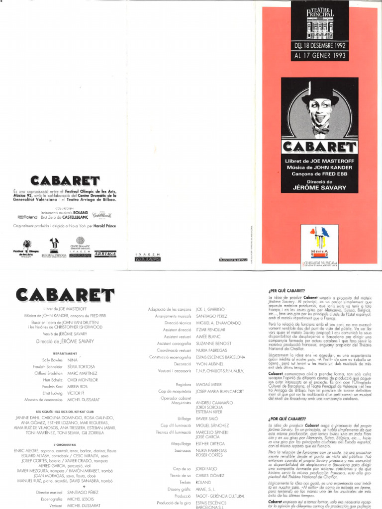 CABARET | PDF