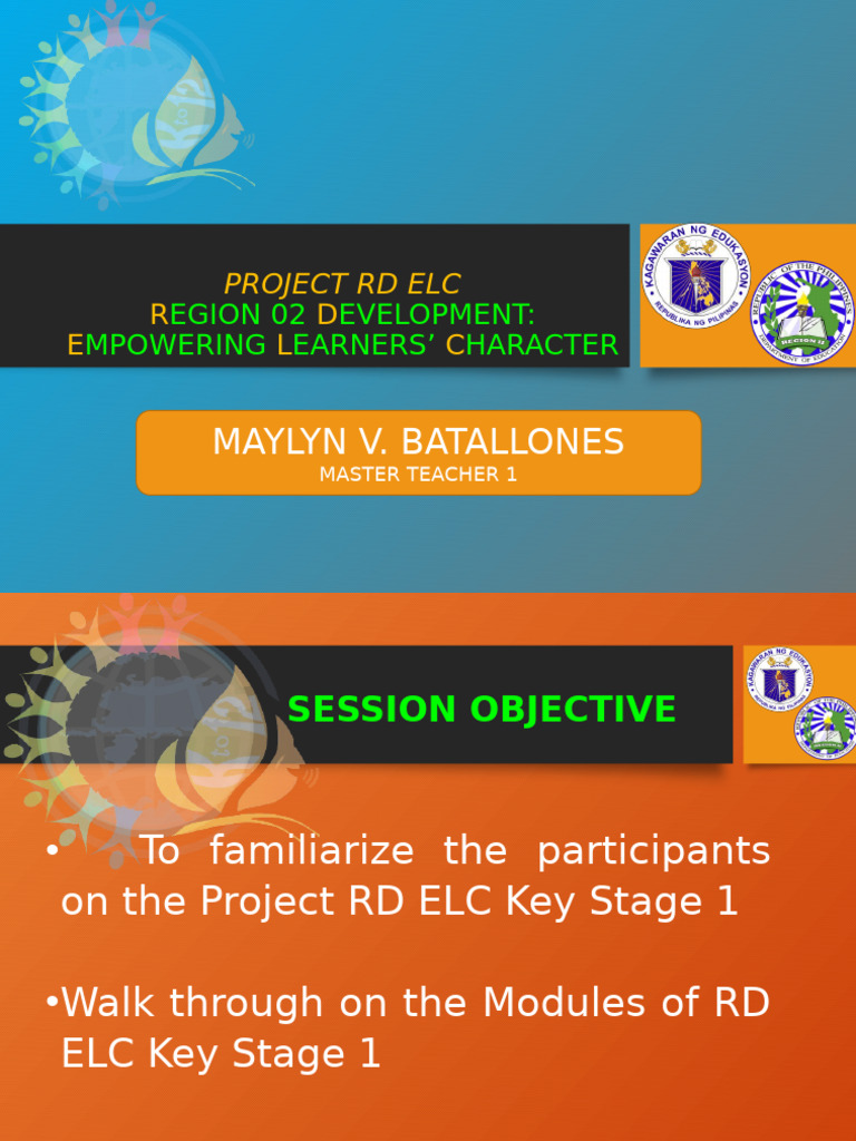 Project RD ELC KEY STAGE 1 | PDF | Learning | Intelligence
