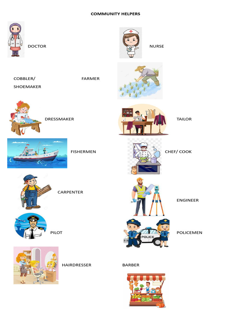 Community Helpers | PDF