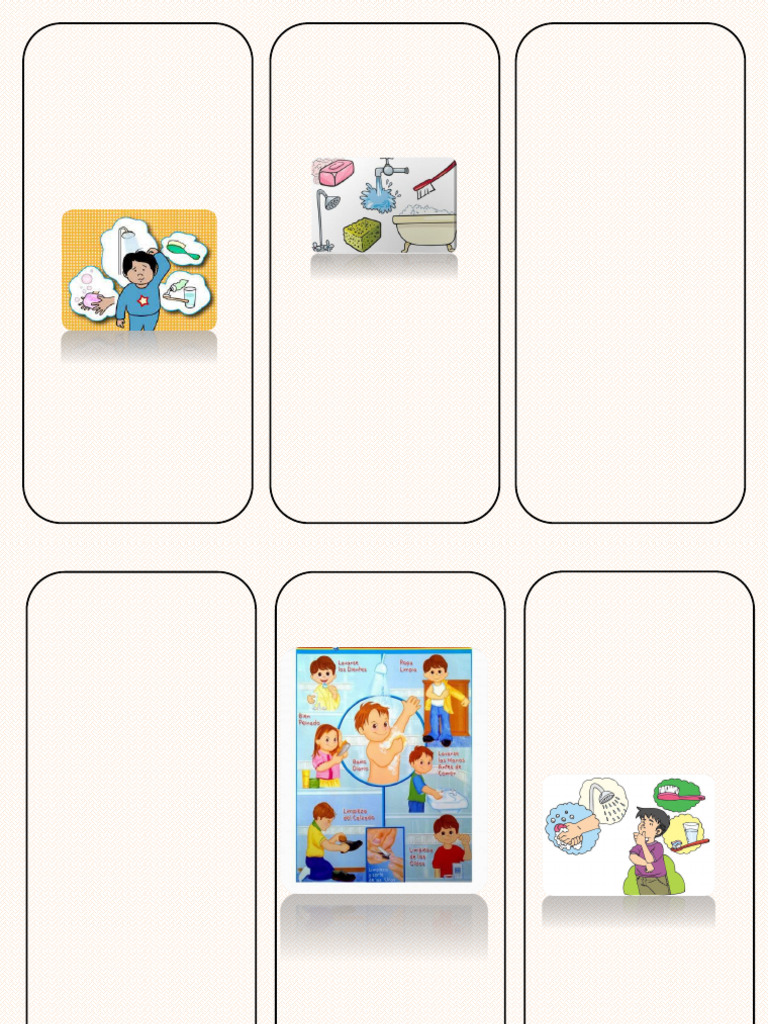 Triptico de La Higiene Personal 3 | PDF | Higiene | Especialidades Medicas