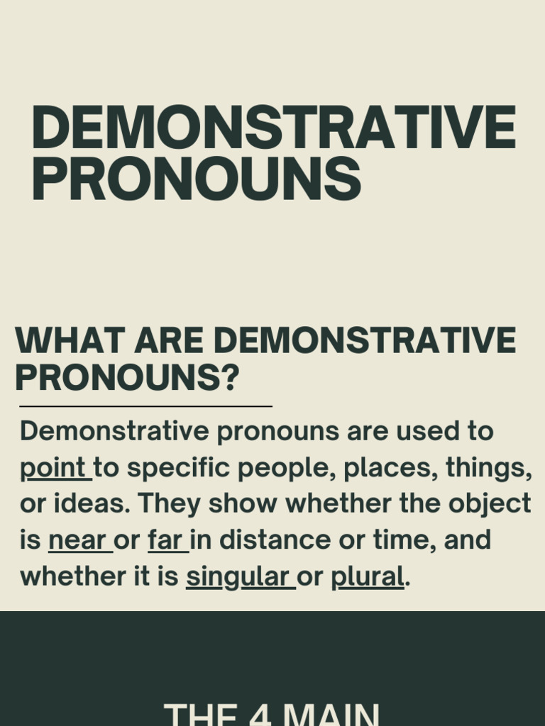 Understanding Pronouns: Types & Usage | PDF | Grammatical Number | Pronoun