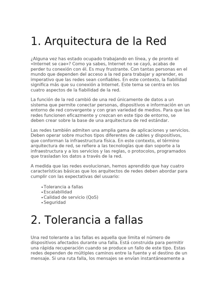 003 Redes Confiables | PDF | Calidad de servicio | Red de computadoras