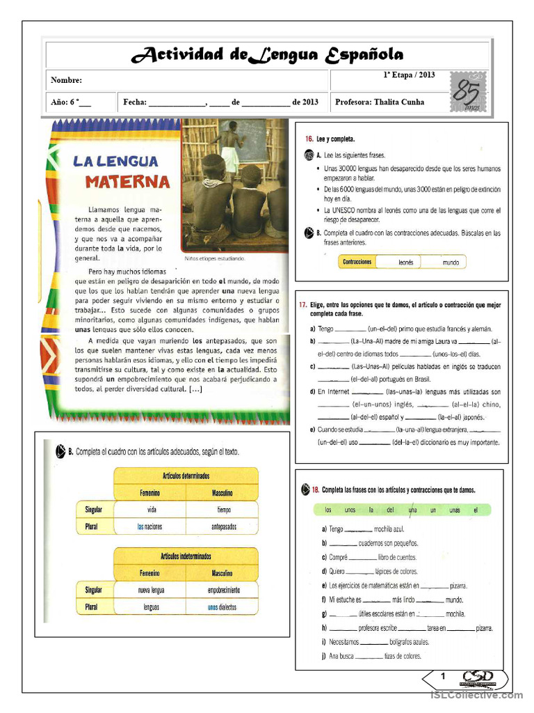 Los Artículos | PDF