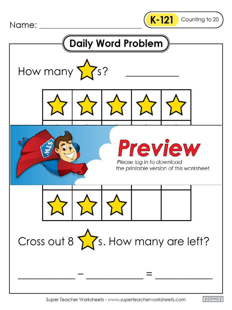 Daily Word Problem k121 125 | PDF