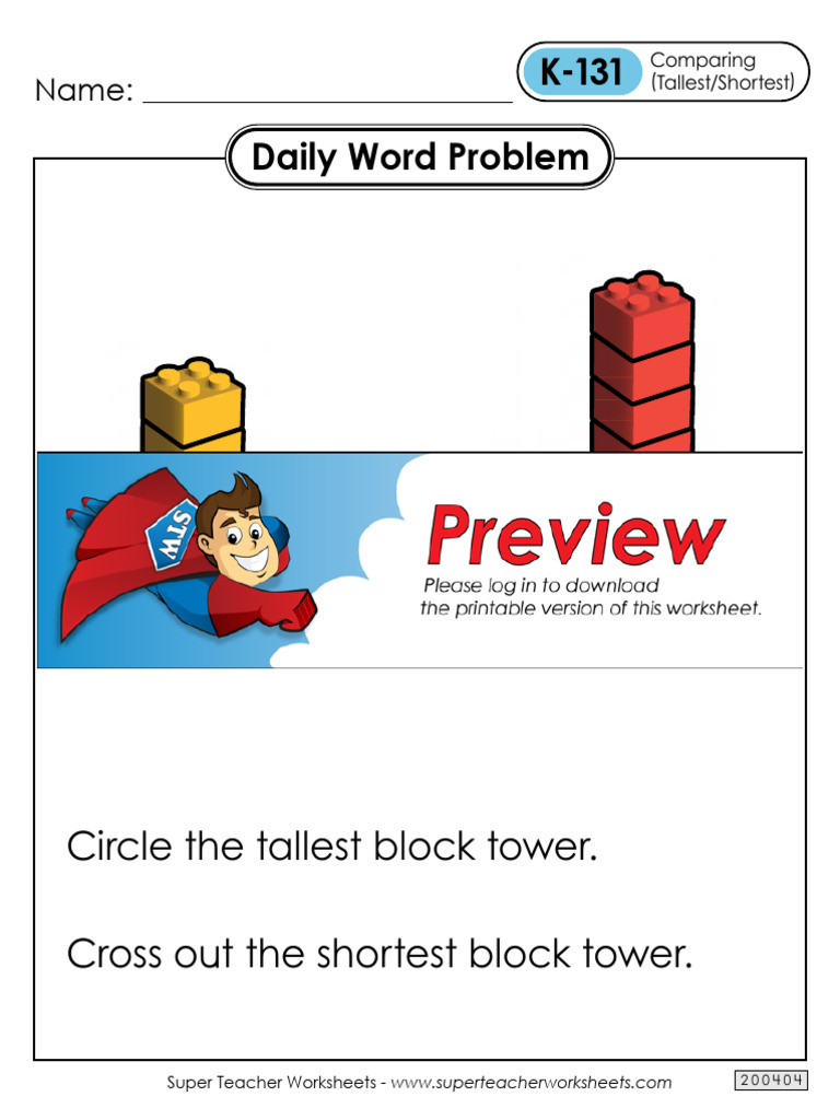 Daily Word Problem k131 135 | PDF