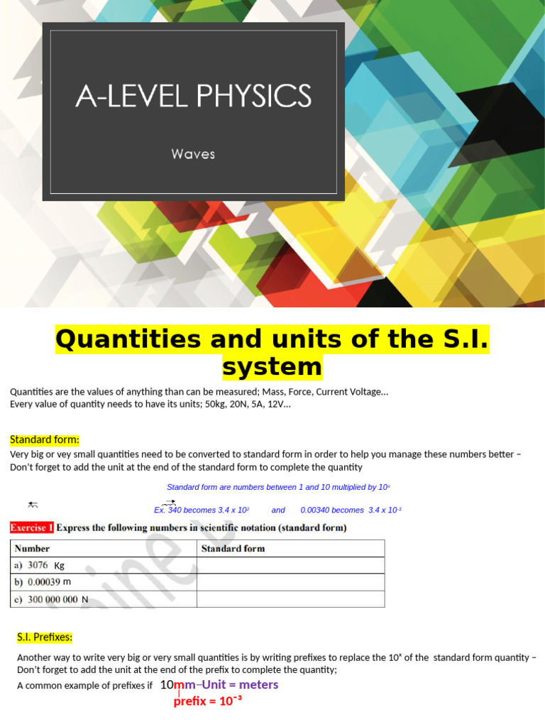 Physics - Waves To Work A | PDF | Polymers | Young's Modulus